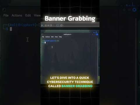 What is Banner grabbing in Cybersecurity #cybersecurity #shortsfeed #viral #shorts #security