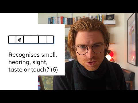 Cryptic Crossword #31: Recognises smell, hearing, sight, taste or touch? (6)