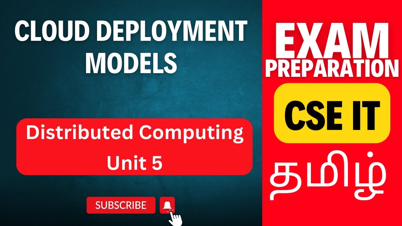 Cloud Deployment Models | CS3551 Distributed Computing Unit 5 | Anna University Exam Guide