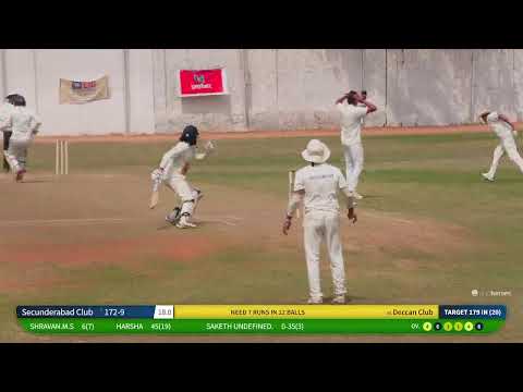 SECUNDERABAD CLUB vs DECCAN CLUB