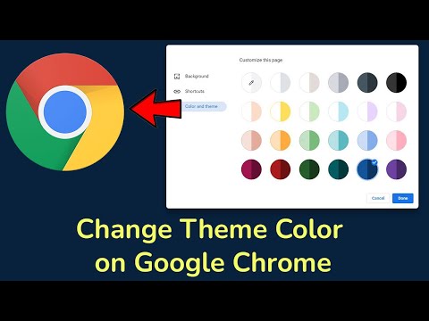 How to change color & theme on Google Chrome Browser?