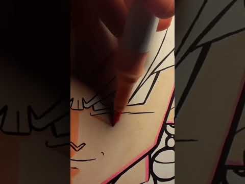 Drawing Goku Black Rose #shorts #drawing #dragonball