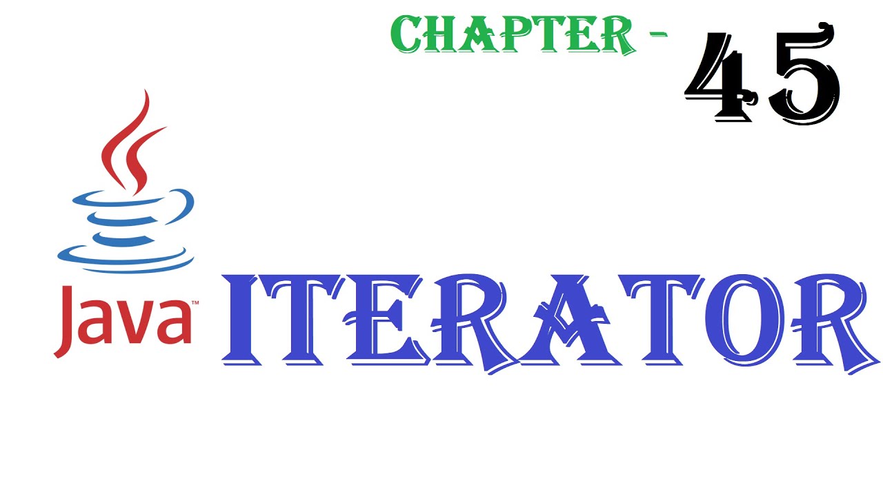 Iterator in JAVA - Java tutorial - w3Schools - Chapter-45   English