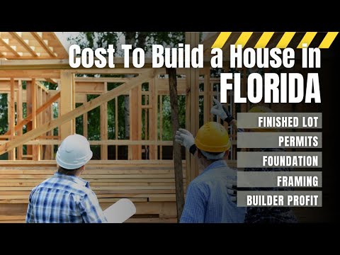 Estimating The Cost To Build A House In Florida