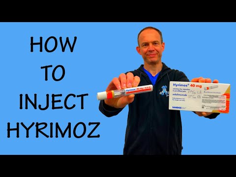 How To Inject Hyrimoz Adalimumab