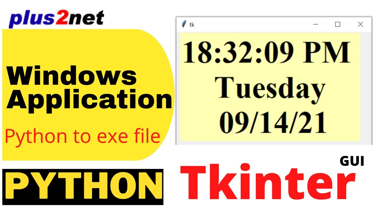 Developing executable desktop applications by using PyInstaller in Tkinter Python library