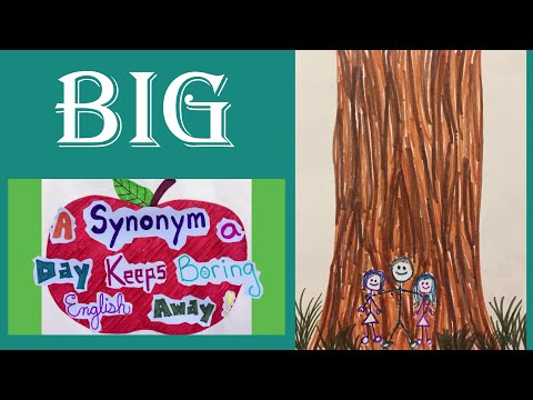 English Synonyms of Big