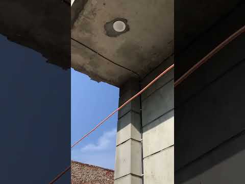 Ip Camara Wires fitting with the cat 6 outdoor wire