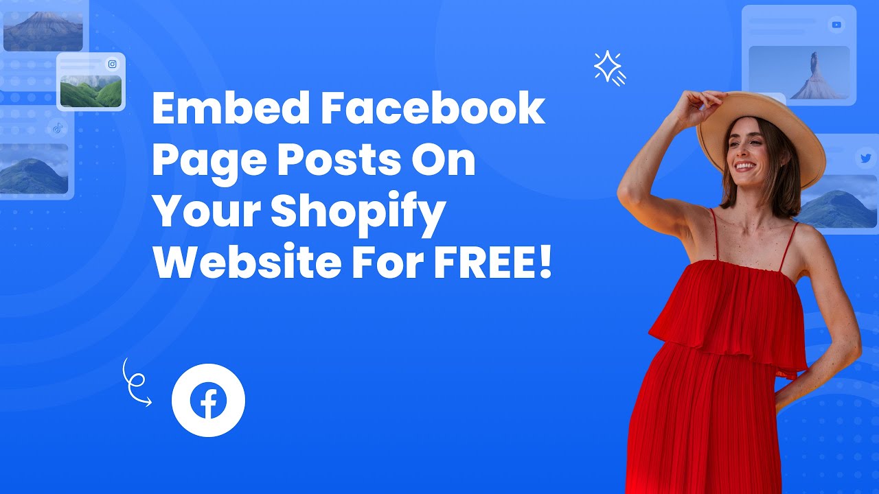 How to embed Facebook Page Posts on your Shopify website for FREE?