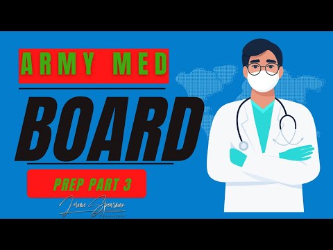 How to prepare for the Army Med Board Process Part 3: The "S" Shop Approach