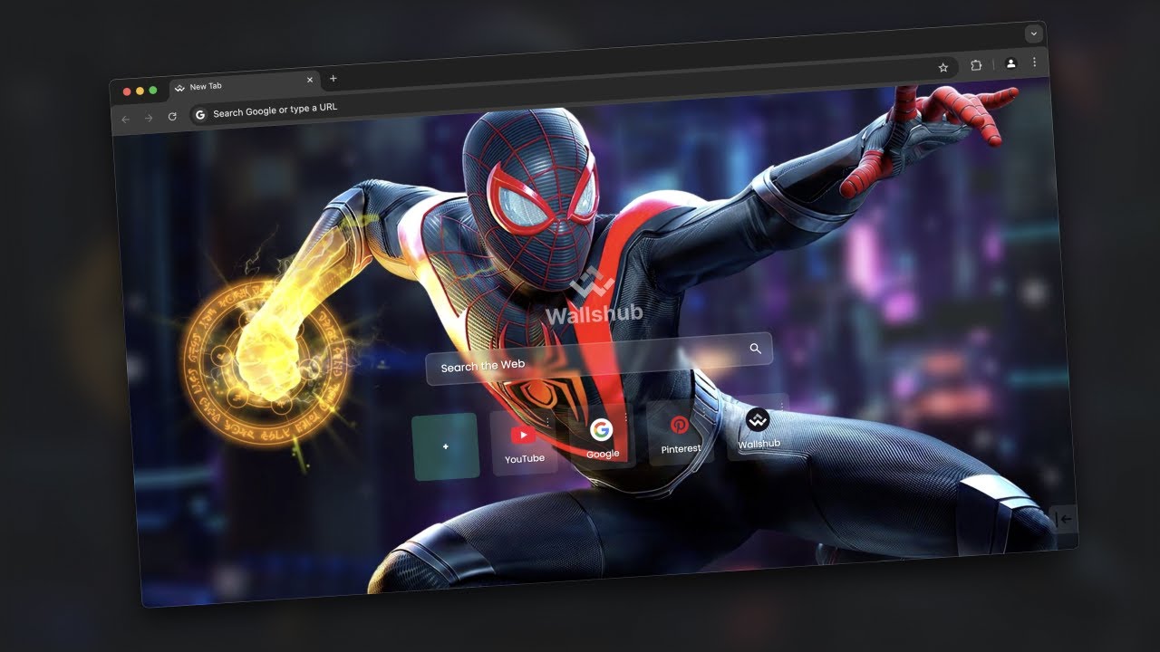 This is the Best Spider-Man Miles Morales Live Wallpaper for Your Browser!