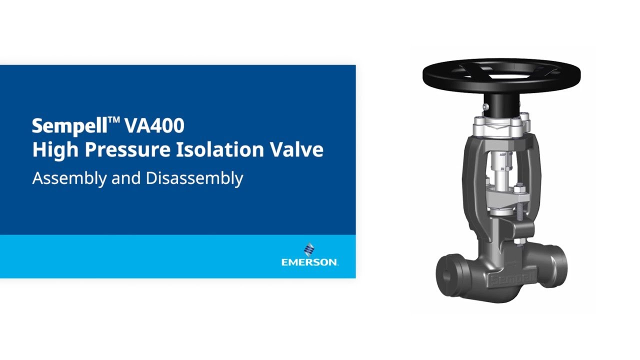 Emerson's Sempell™ Steam Solutions For Vent and Drain Applications