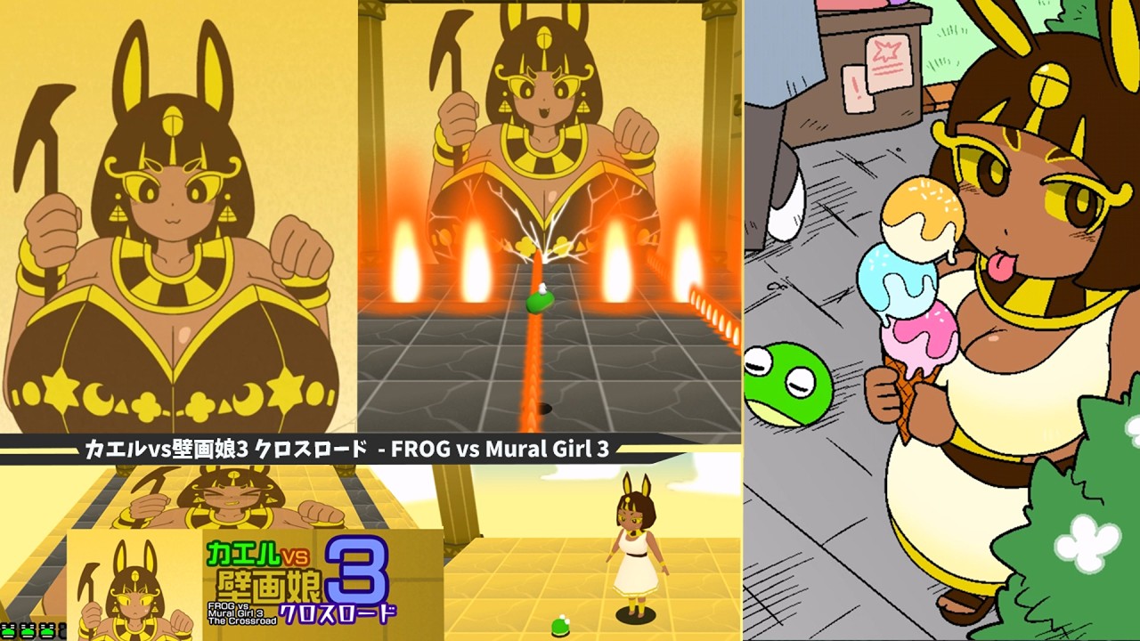 Frog vs Mural Girl 3 The Crossroad | Full Gameplay (1)