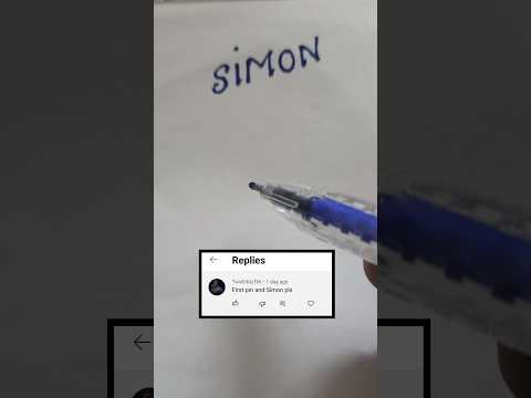 SIMON name logo design 35 #shorts #youtubeshorts #logo #nameart #logodesign #viral #short #ytshorts