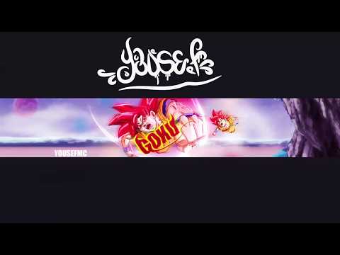 just design 70# GOKU l Youtube Banner