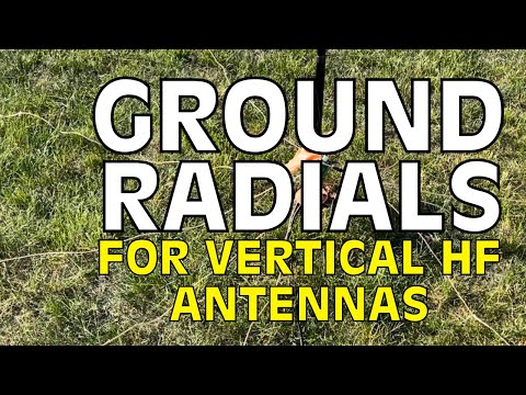 Ground Radials for Vertical HF Antennas