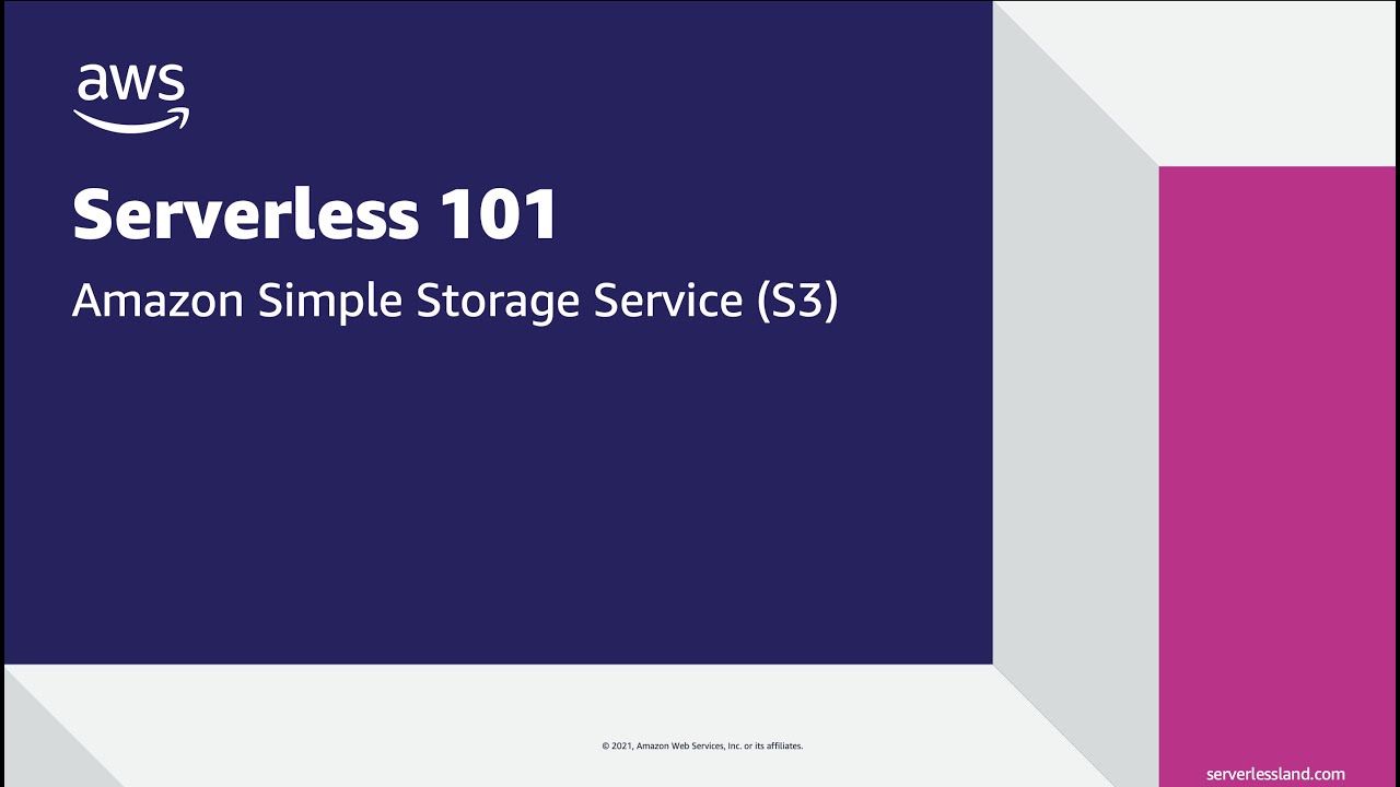 Serverless 101: Amazon S3