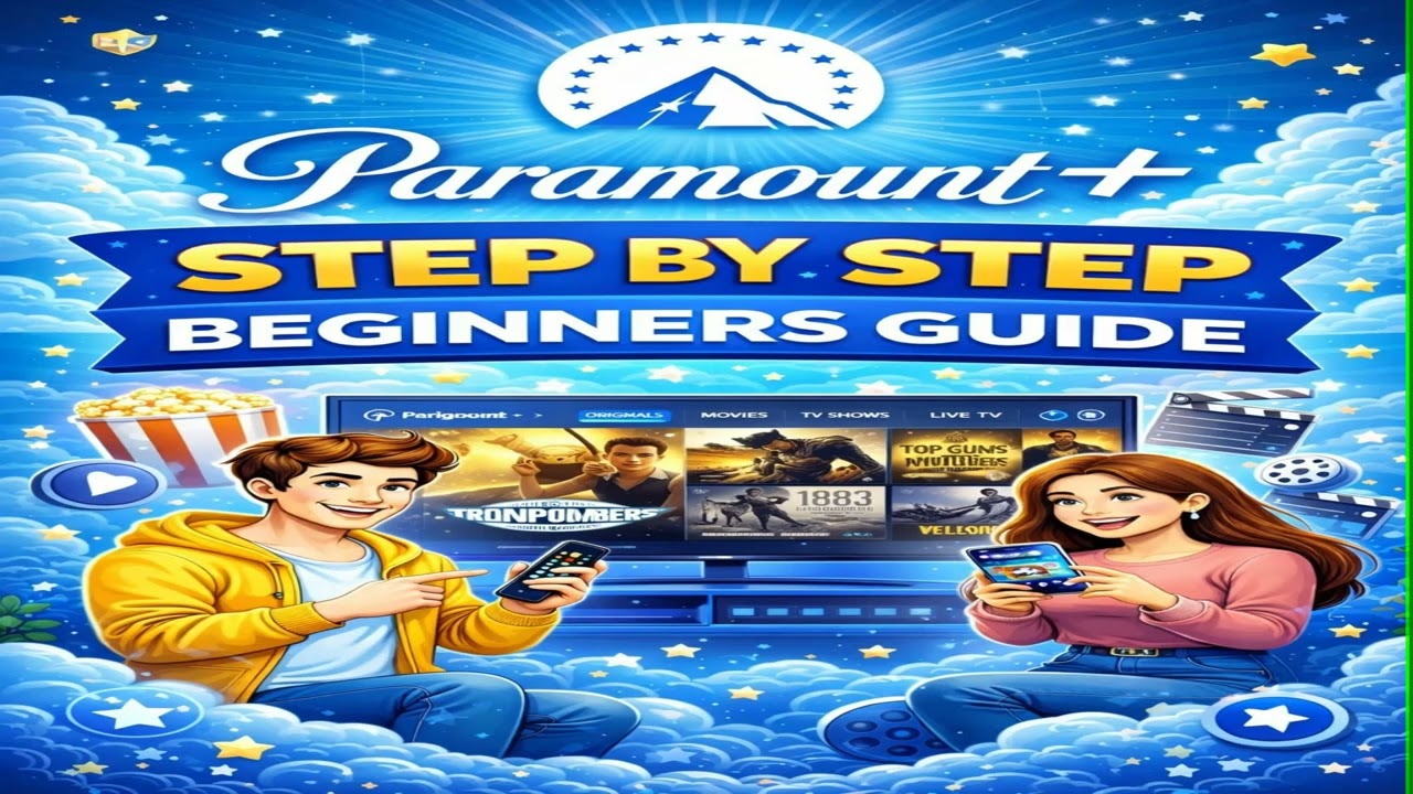 Paramount Plus -  Step by Step Beginners Guide #paramount #paramountplus