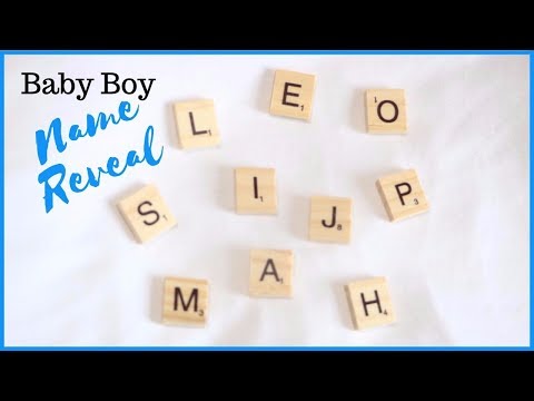 BABY BOY NAME REVEAL || Baby #5
