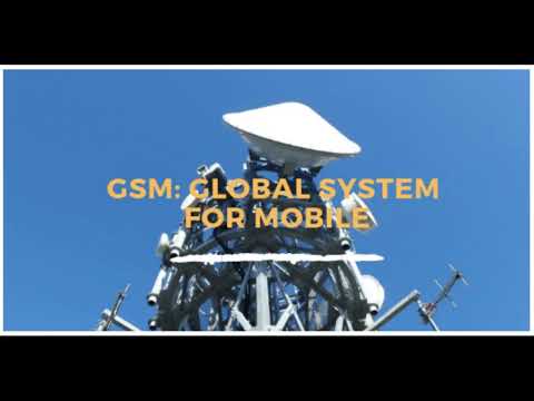 GSM is a most widespread cellular technology used for transmitting mobile voice and data services.