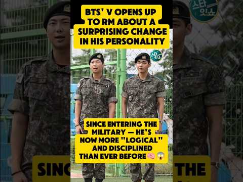 V's transformation has ARMYs shook — military life really changed him! 👀🇰🇷