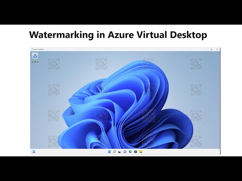 Watermarking in Azure Virtual Desktop – VDIBuzz