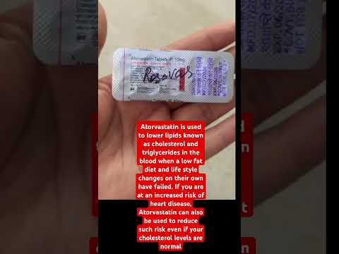 Atorvastatin 10 mg tablets uses - heart diseases - medtalks