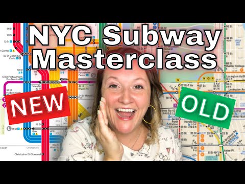 NYC Changed Their Subway Map - And NO ONE Told Us How To Use It!  ( NYC Subway Made Easy )