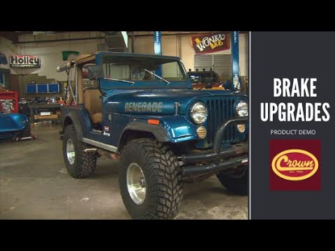 Stacey David's GearZ Crown Automotive CJ Jeep Brake Conversion