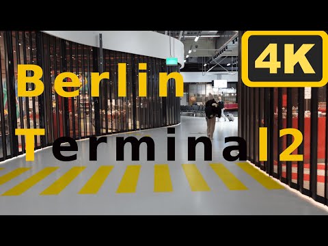 Berlin Airport - January 2023 - terminal 2 walk