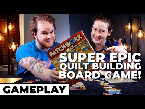 Epic Quilt Building Board Game - Patchwork - BGG Top 100 #93