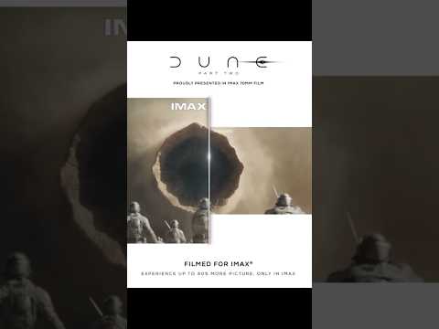 Dune 2 IMAX comparison