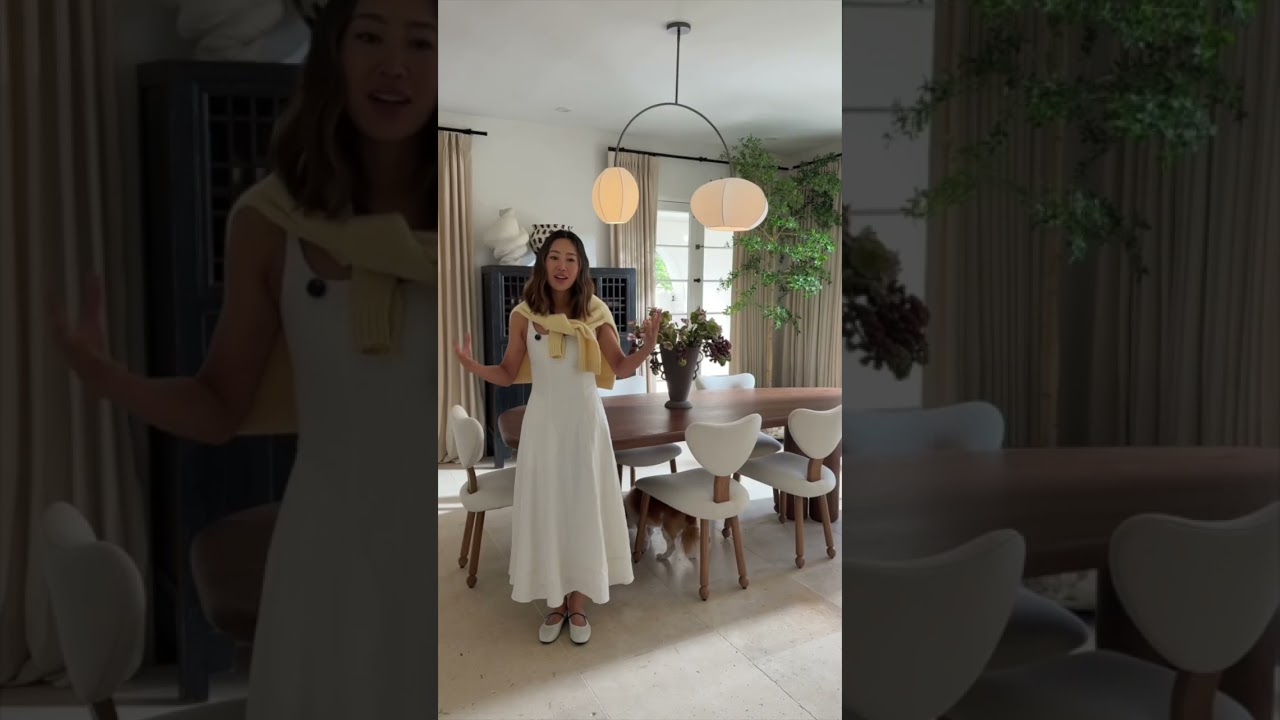 Step inside Aimee Song’s LA home complete with the pieces she custom made for it. #hometour #home