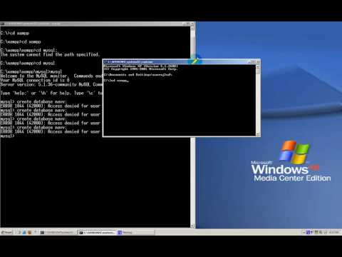 access denied mysql error 1044