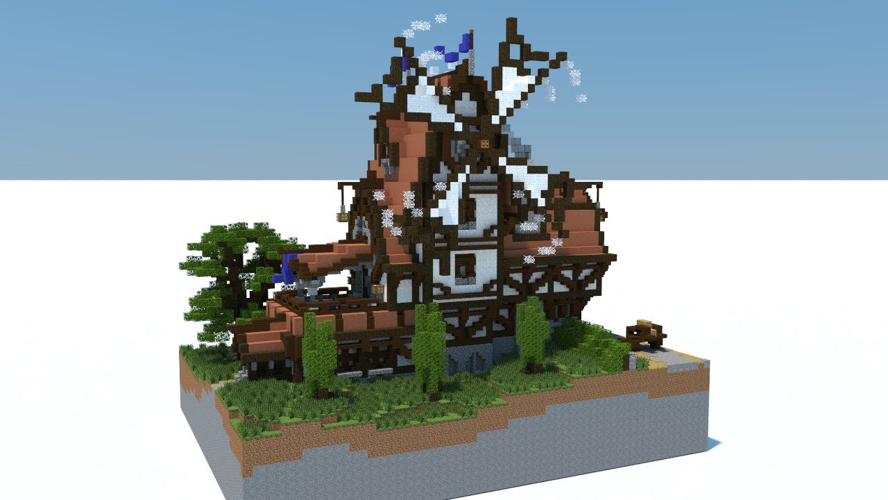 Minecraft Fantasy Windmill