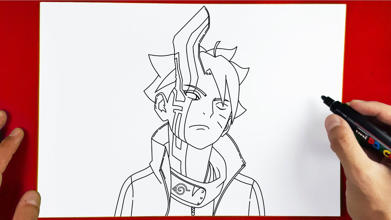 How to Draw BORUTO Otsutsuki | Boruto