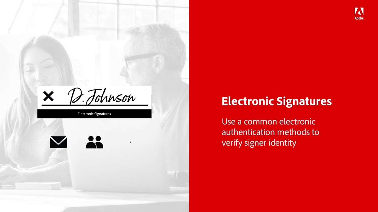 Adobe: E Signature vs Digital Signature