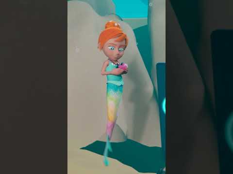 Adley MERMAiD finds a LOST LOVE Necklace!! PiRATE Dad waits on PiRATE iSLAND for FAiRY Jenny!