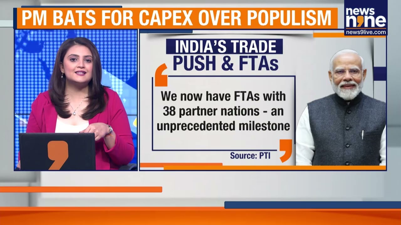 India Is Global Growth Bright Spot: PM Modi on Economy & Viksit Bharat | News9