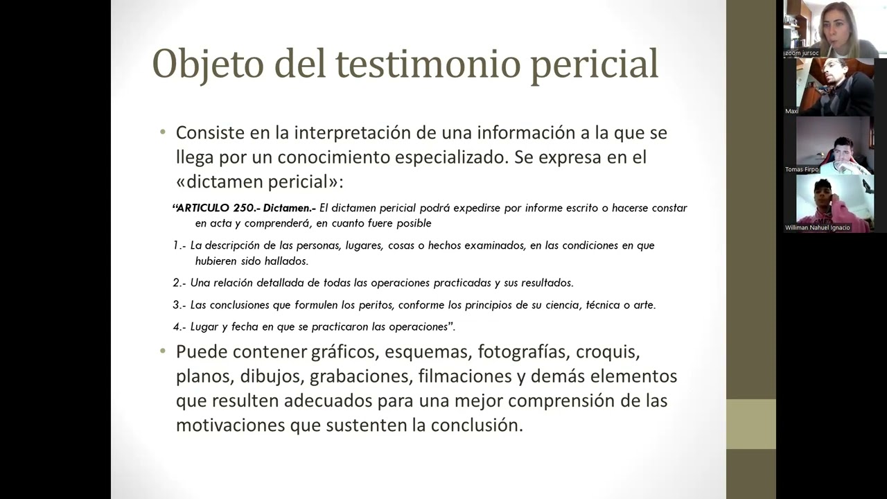 Clase peritos y testigos expertos pps 2022