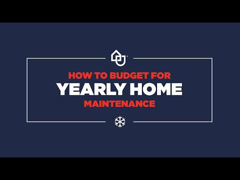 How to Budget for Yearly Home Maintenance | American Home Shield