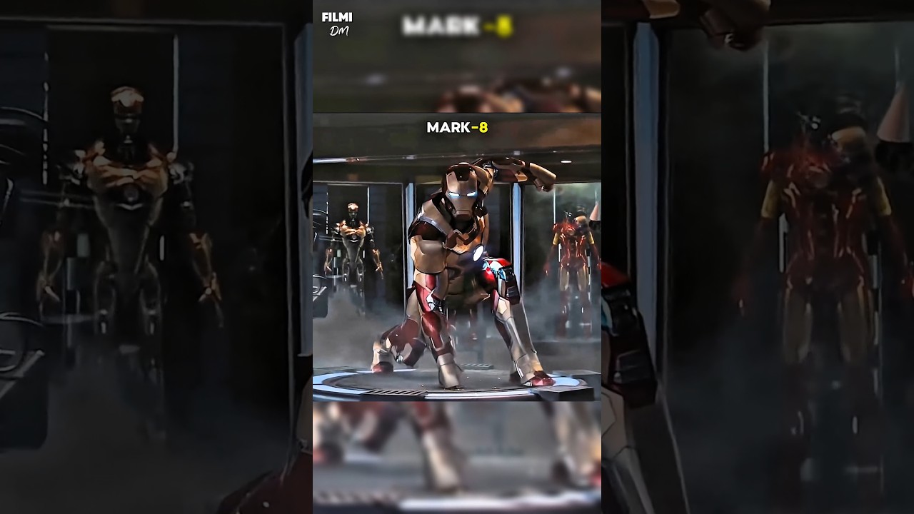 All Iron Man Suits Explained… #marvel #ironman #mcu #shorts