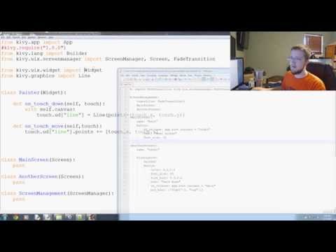 Learn Kivy with Python tutorial Part 12 Adding better Navigation - Mind Luster