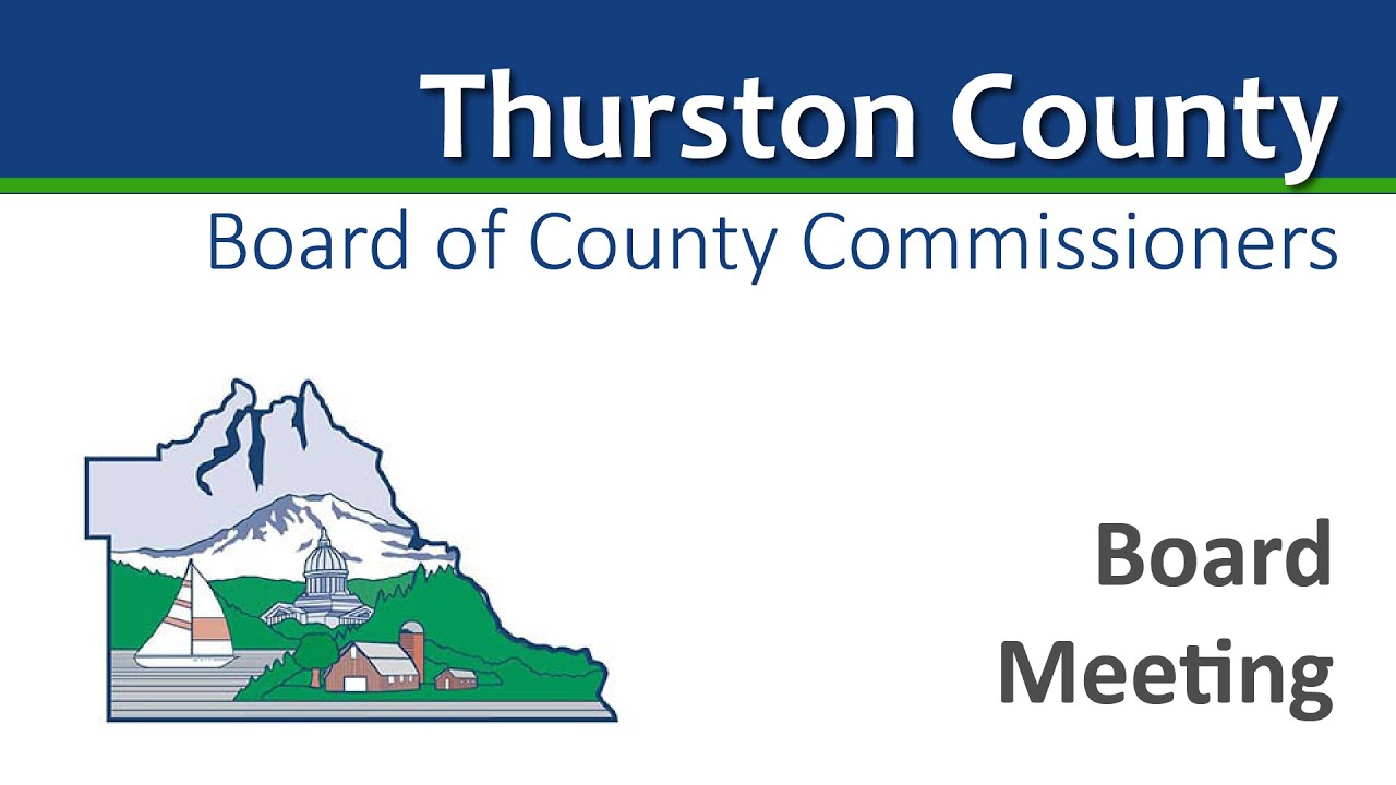 December 16, 2025 - Thurston County Board of County Commissioners Regular Meeting