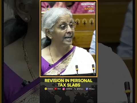 India Budget 2024: FM Sitharaman announces revision in personal income tax slabs