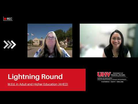 Program Chats with Dr. Olson - Master of Education in adult & higher education