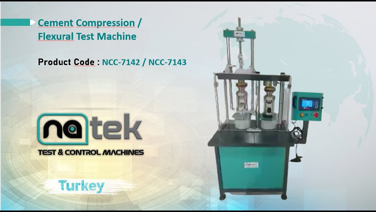 Cement Compression / Flexural Test Machine