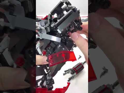 LEGO Skibidi Toilet | Infected Titan TV Man | Destroyed Titan TV Man Unofficial Lego Figure #Shorts