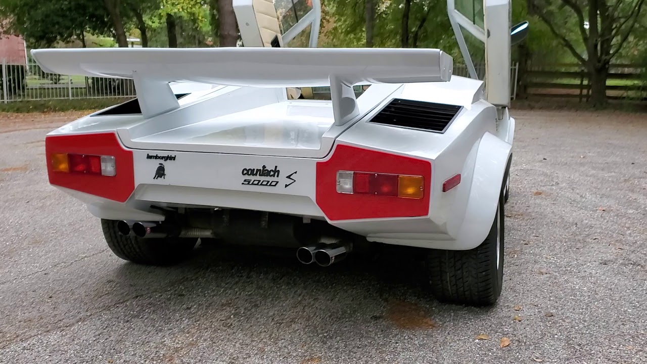 1986 Lamborghini Countach Replica For Sale $26,500 V8 (832)606-0001