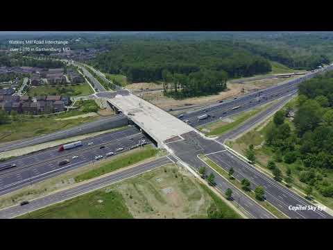 Watkins Mill Interchange over Interstate 270